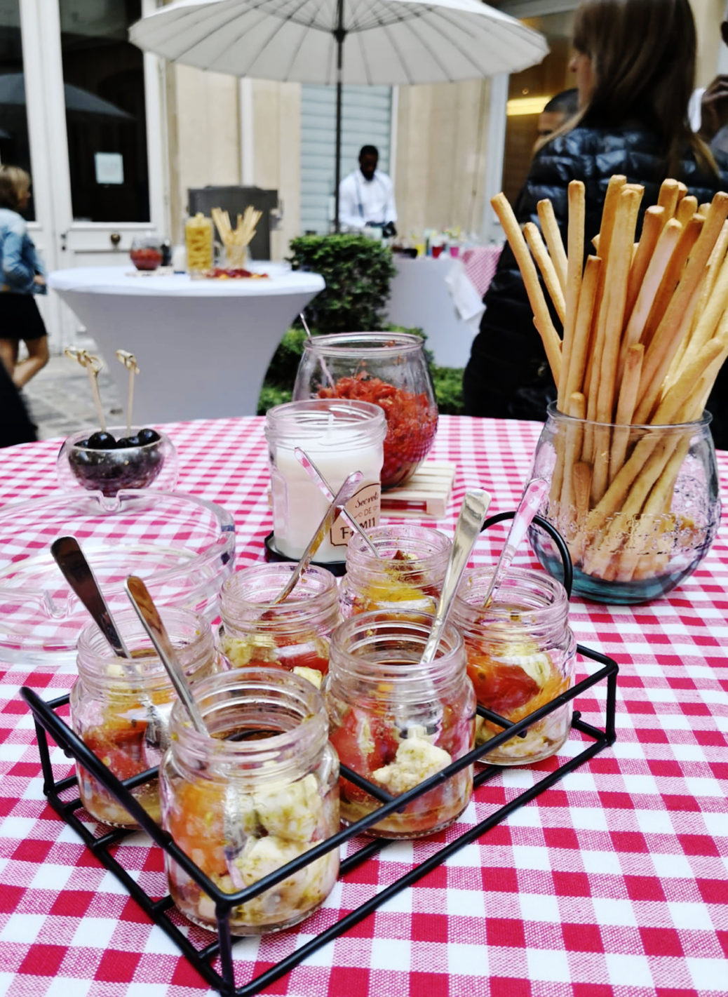 Buffet Italien pour Linklaters - Papilles Traiteur